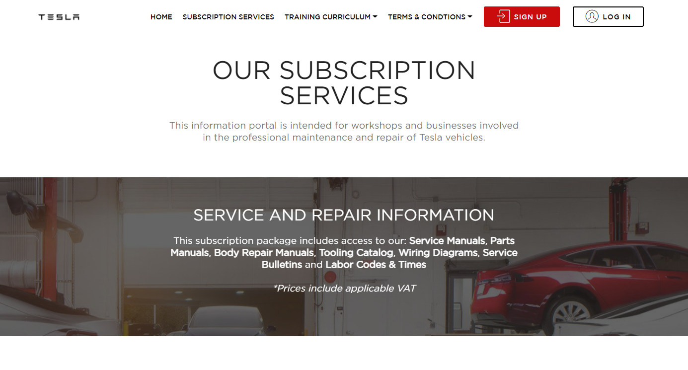 Tesla opent serviceportal voor universeel - Aftersales Magazine