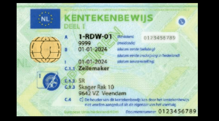 Nieuwe versie kentekenbewijs - Aftersales Magazine